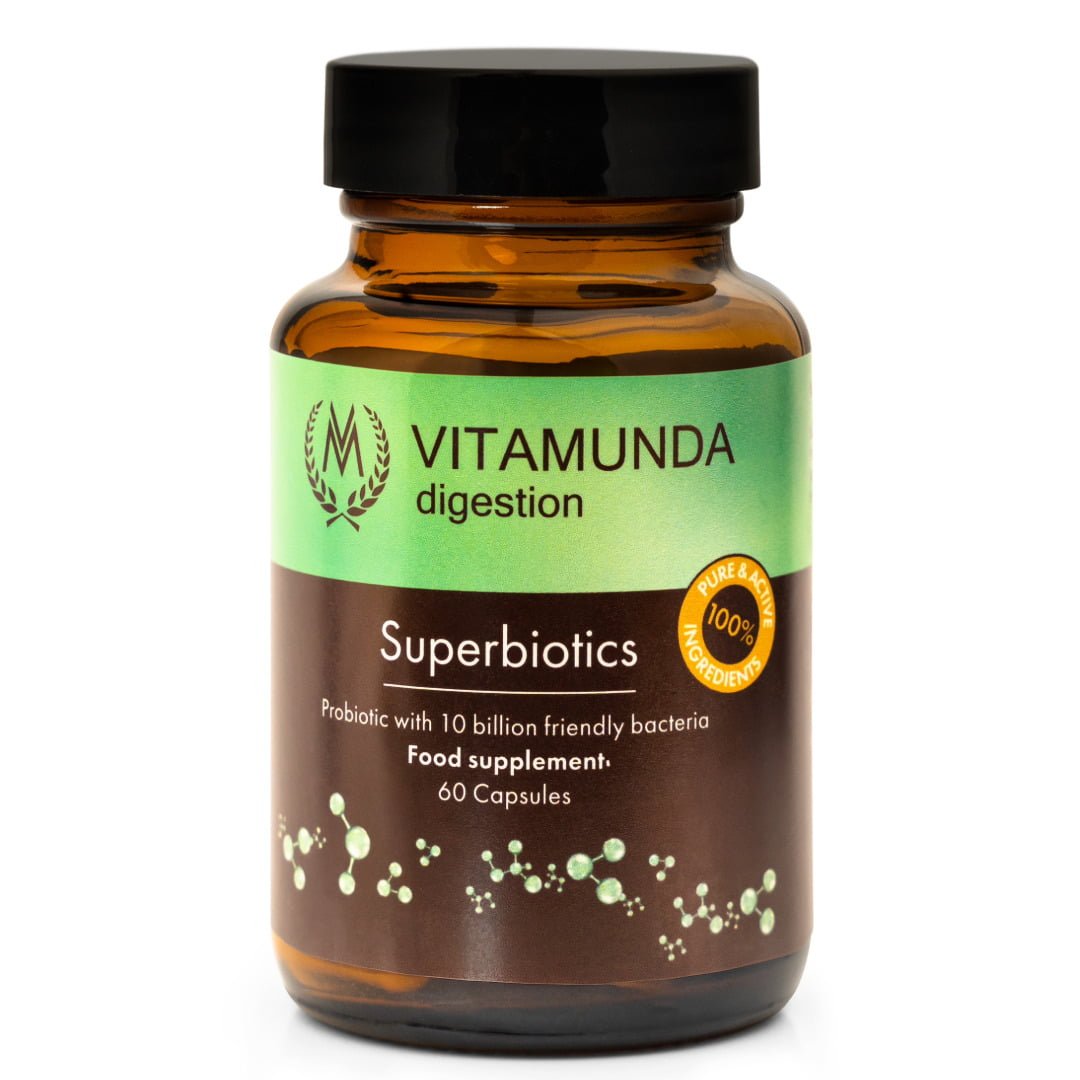 SUPERBIOTICS - 10 Billion Live Bacteria 6 Different Strains | Gut ...
